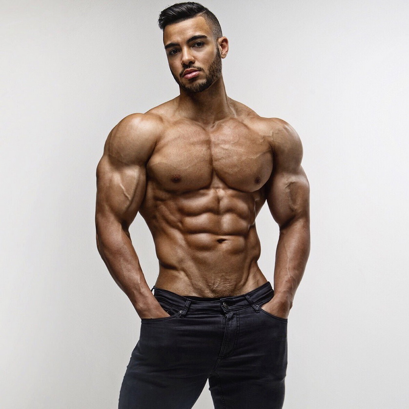 MUSCULAR MODELS (Click on this title to go to a gallery of 11 photos ...