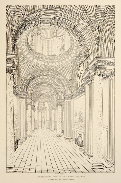 Architectural plans – drawing of a royal hall | MATTHEW'S ISLAND