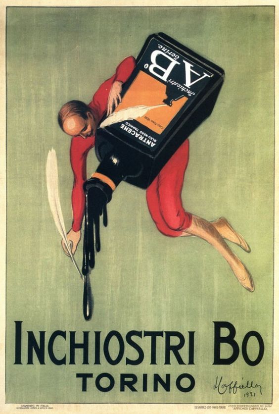 Ink ad, Italy, 1921 | MATTHEW'S ISLAND
