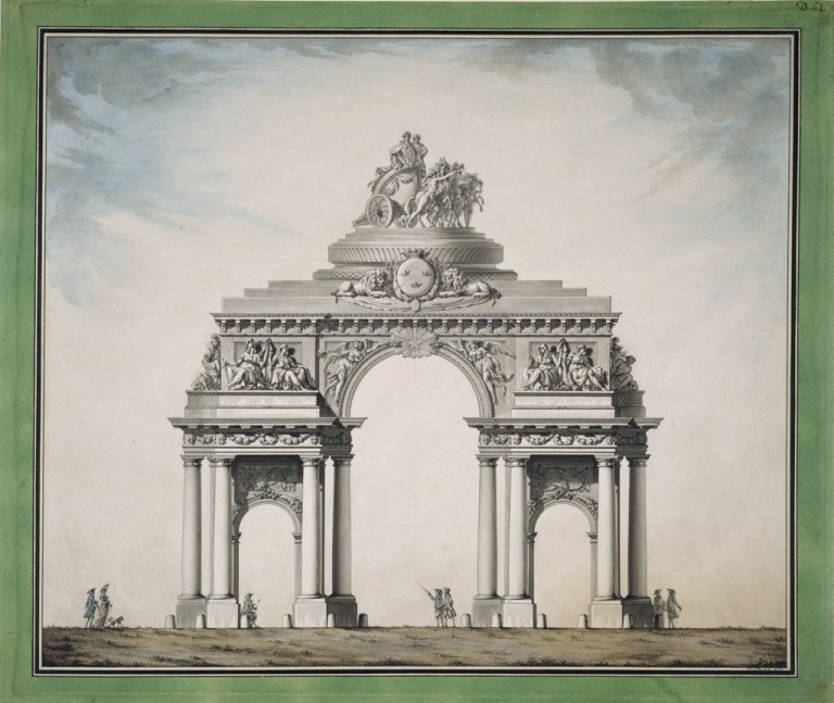 Plans for triumphal arches | MATTHEW'S ISLAND