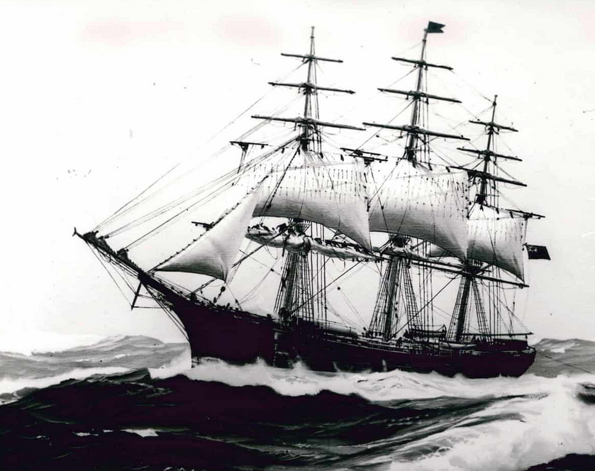 Pacific clipper “Lightning”, 1800s | MATTHEW'S ISLAND
