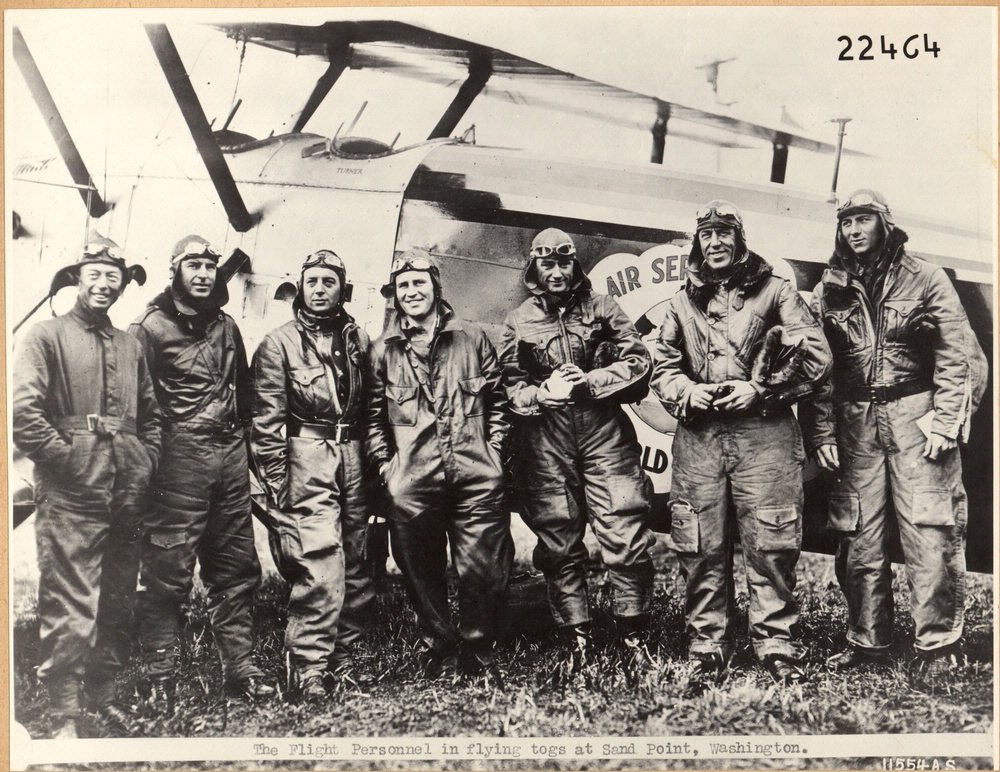 The first aerial circumnavigation of the world was completed in 1924 by ...