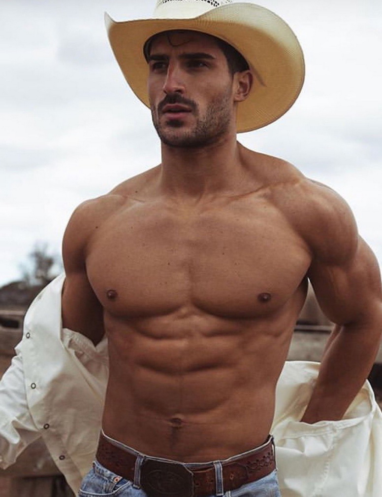 SHIRTLESS COWBOY MODELS | MATTHEW'S ISLAND