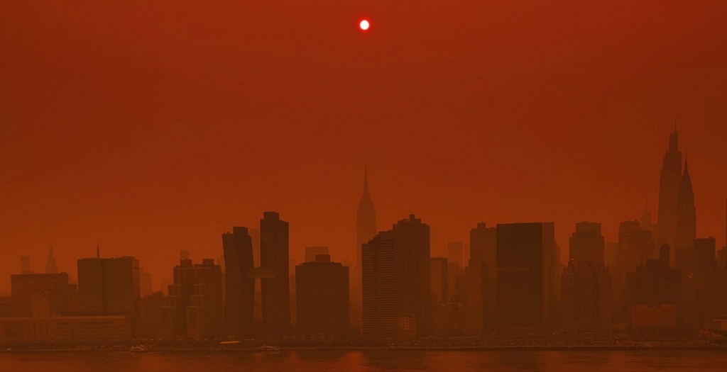 NYC enveloped in Canadian wildfire smoke several weeks ago | MATTHEW'S ...